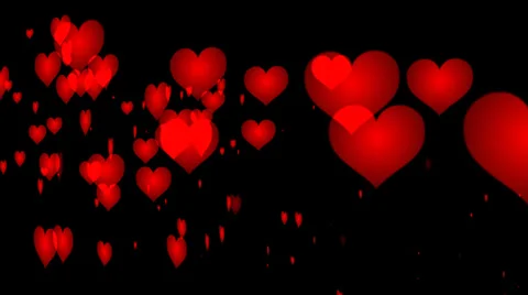Animated Heart Flying Stock Video Footage | Royalty Free Animated Heart ...