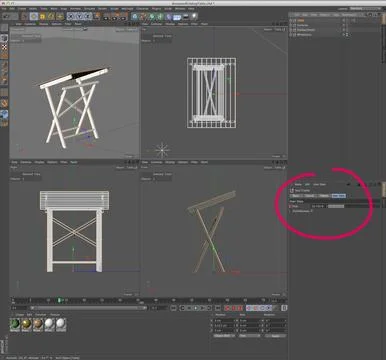 3D Model: Animated Folding Table ~ Buy Now #90609979 | Pond5