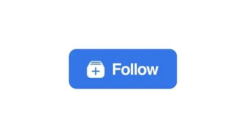 Animated follow Button, background, foll... | Stock Video | Pond5