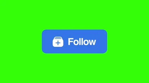 Animated follow Button, background, foll... | Stock Video | Pond5