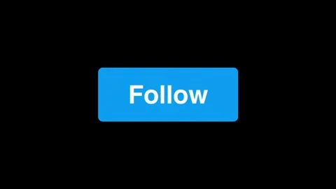 Animated follow Button, background, foll... | Stock Video | Pond5