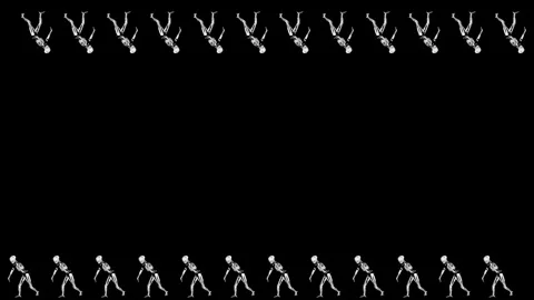 Animated frame with dancing robot 1 | Stock Video | Pond5