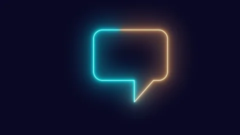 Animated frame in a message. 4K. Alpha c... | Stock Video | Pond5