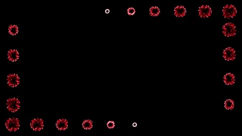 Animated frame with shockwave | Stock Video | Pond5