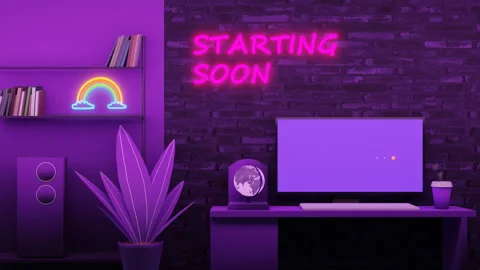 Gaming Room Animated Stock Video Footage | Royalty Free Gaming Room ...