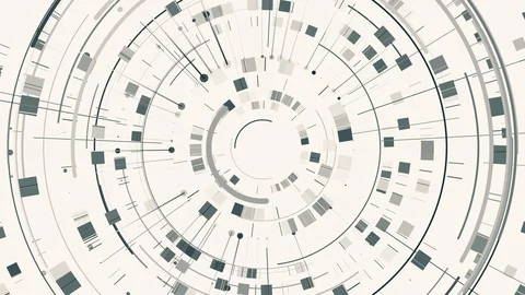 Animated Tech Background Stock Video Footage | Royalty Free Animated ...