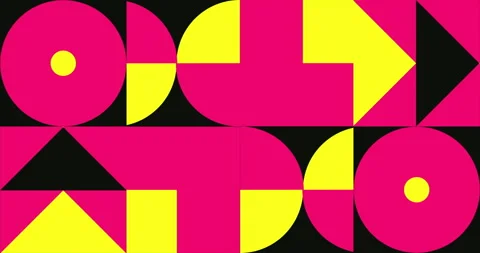 Animated Geometric pattern or background... | Stock Video | Pond5
