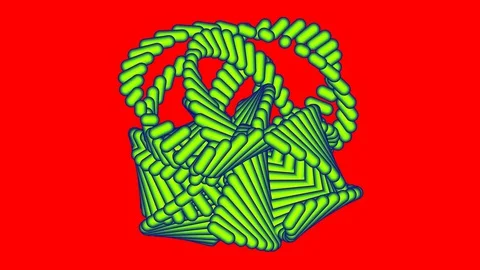 Animated geometric shapes | Stock Video | Pond5