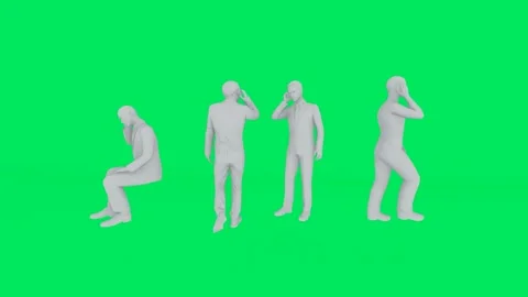 Animated girl doing monkey dance from ri... | Stock Video | Pond5