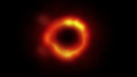 Animated Glowing Black Hole in a Black B... | Stock Video | Pond5