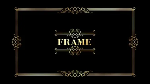 Certificate Frame Design Stock Videos – Royalty-Free HD & 4K Videos