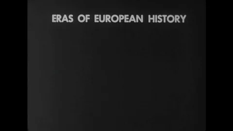 An animated graphic of eras of European ... | Stock Video | Pond5