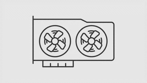 Gpu Icon Stock Video Footage | Royalty Free Gpu Icon Videos | Pond5