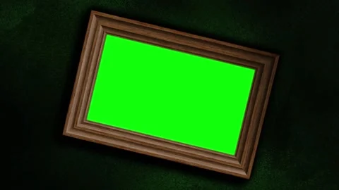 Animated green screen frame with green w... | Stock Video | Pond5