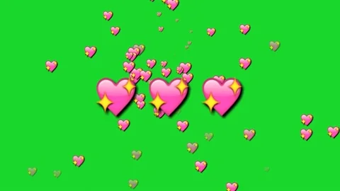 animated green screen Love | Stock Video | Pond5