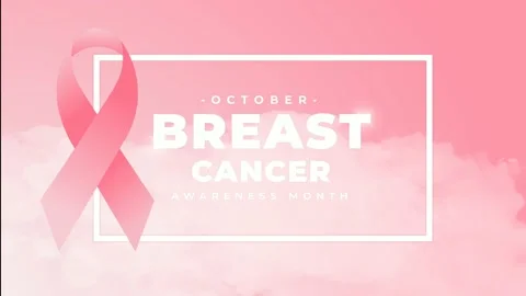 Animated greetings for Breast Cancer Awa... | Stock Video | Pond5