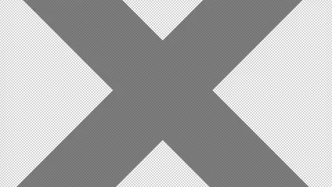 Animated grey colored cross sign, animat... | Stock Video | Pond5