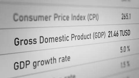 Animated Gross Domestic Product (GDP) | Stock Video | Pond5
