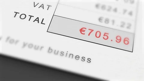 Invoice Stock Video Footage | Royalty Free Invoice Videos | Pond5