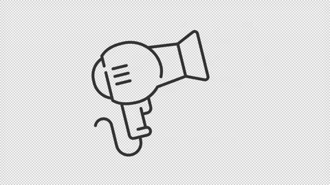 Hair Animated Stock Footage ~ Royalty Free Stock Videos | Pond5