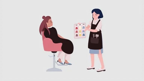 Hair Animated Stock Footage ~ Royalty Free Stock Videos | Pond5