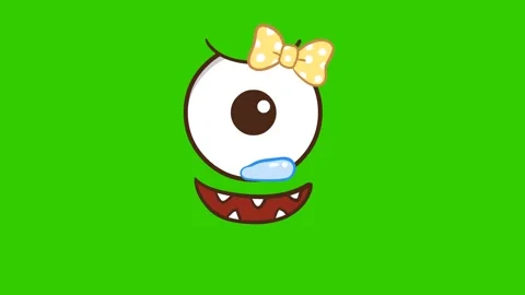 Animated Halloween Ghost Eyes Crying - G... | Stock Video | Pond5