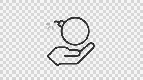 Terrorism Icon Stock Video Footage | Royalty Free Terrorism Icon Videos ...