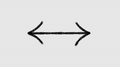 Animated hand-drawn arrow 18 | Stock Video | Pond5