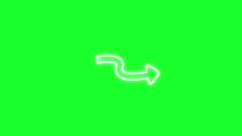 Animated Hand Drawn Doodle Arrow on the ... | Stock Video | Pond5