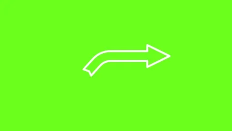 Animated Hand Drawn Doodle Arrows. Isola... | Stock Video | Pond5