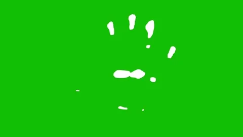 Animated Hand-drawn white hand icons. Dr... | Stock Video | Pond5