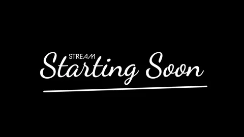 Animated Handwritten Starting Soon Scree... | Stock Video | Pond5