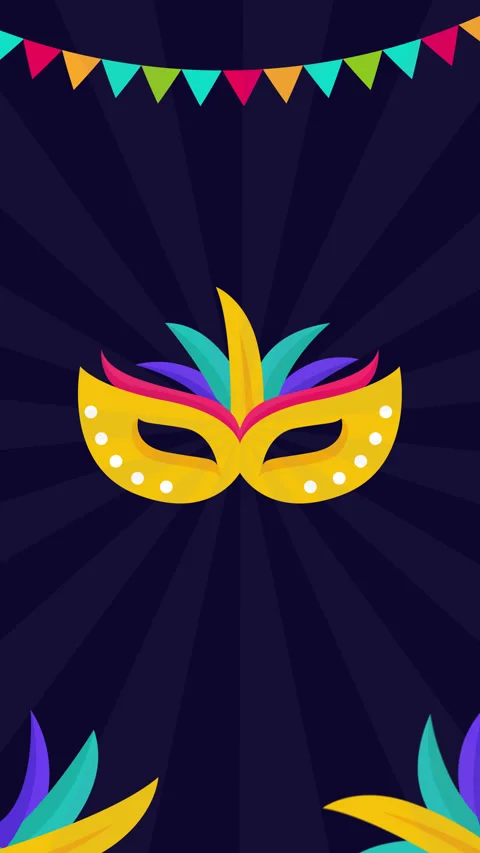 Animated Carnival Mask Stock Videos – Royalty-Free HD & 4K Videos