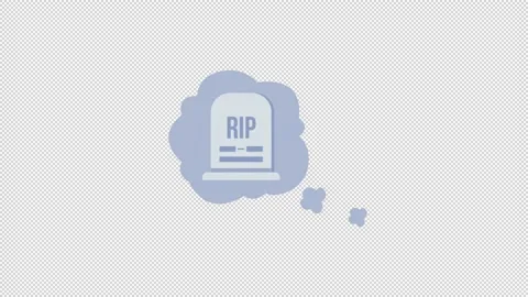 Animated headstone slab element | Stock Video | Pond5