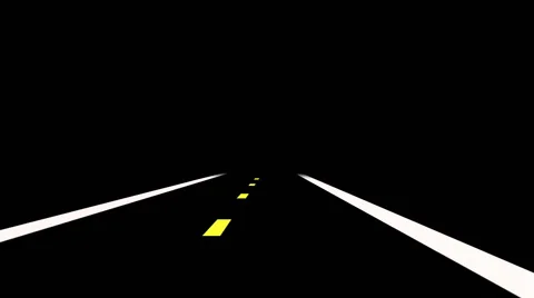 Animated highway | Stock Video | Pond5