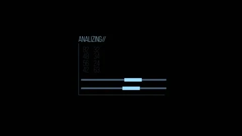 Animated HUD infographic element virtual... | Stock Video | Pond5