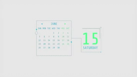 Animated Calendar Stock Video Footage | Royalty Free Animated Calendar ...