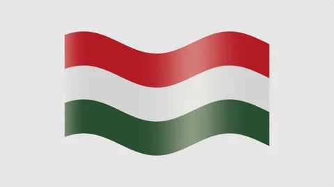 Hungarian Flag Stock Footage ~ Royalty Free Stock Videos | Pond5