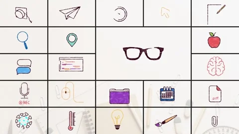 Animated Icons for Education and E-learning for After Effects ~ After ...