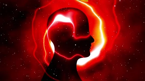 Animated illustration of human brain act... | Stock Video | Pond5