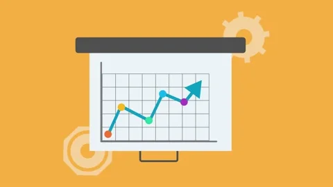 Animated infographics, showing data visu... | Stock Video | Pond5