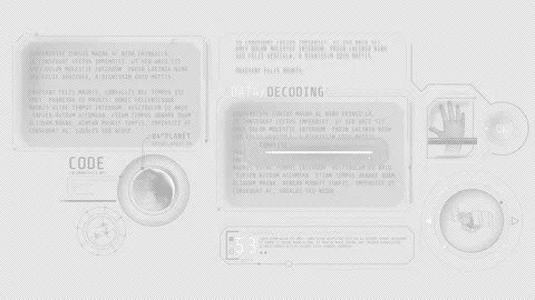 Animated infographics on the theme of da... | Stock Video | Pond5