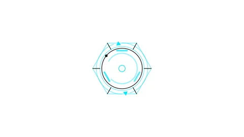 Animated interface navigation element on... | Stock Video | Pond5