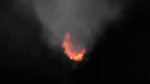 Jet Engine Flame Stock Footage ~ Royalty Free Stock Videos | Pond5