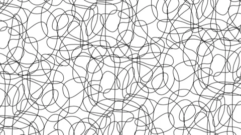 Animated kids doodles. Random squiggles,... | Stock Video | Pond5