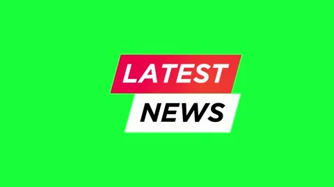 Animated latest news icon background ani... | Stock Video | Pond5