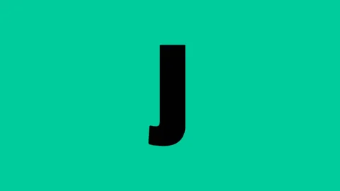 Animated letter J of the English alphabe... | Stock Video | Pond5