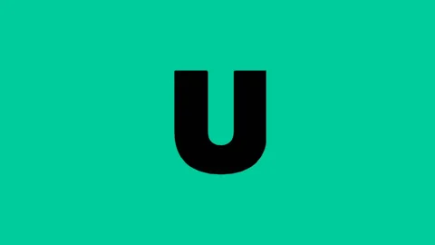 Animated letter U of the English alphabe... | Stock Video | Pond5