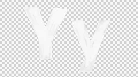 Animated Letter Y with Transparent Backg... | Stock Video | Pond5