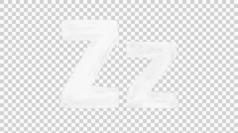 Animated Letter Z with Transparent Backg... | Stock Video | Pond5
